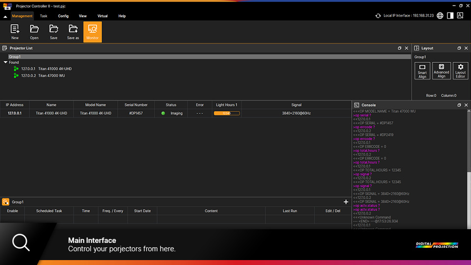 Projector Controller II - Digital Projection