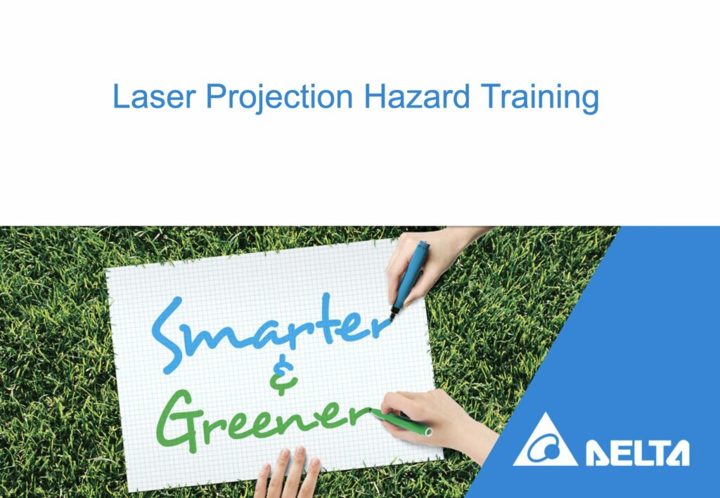 Laser Projection Hazard Training - Digital Projection